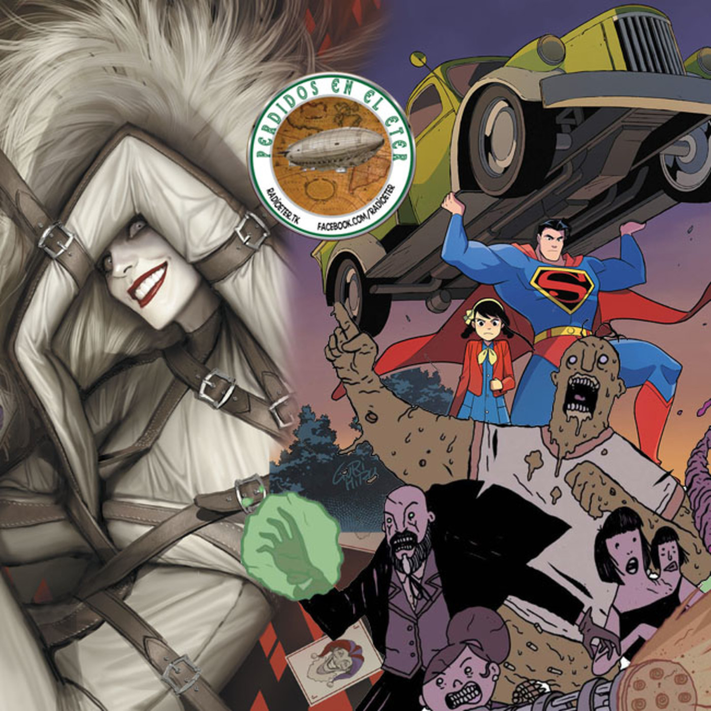 Perdidos En El Éter 381 Harleen Superman Smashes The Klan El Último