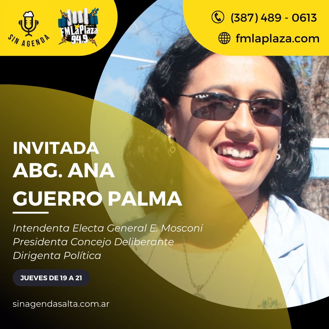 Entrevista Abg. Ana Guerrero Palma - Sin Agenda - Podcast en iVoox