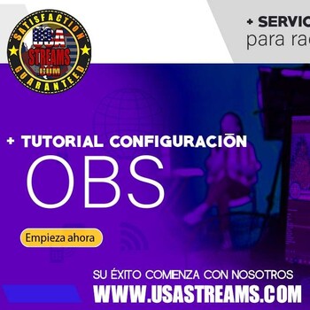 Tutorial: Configuración OBS para transmitir en directo - usastreams Podcast - Podcast en iVoox