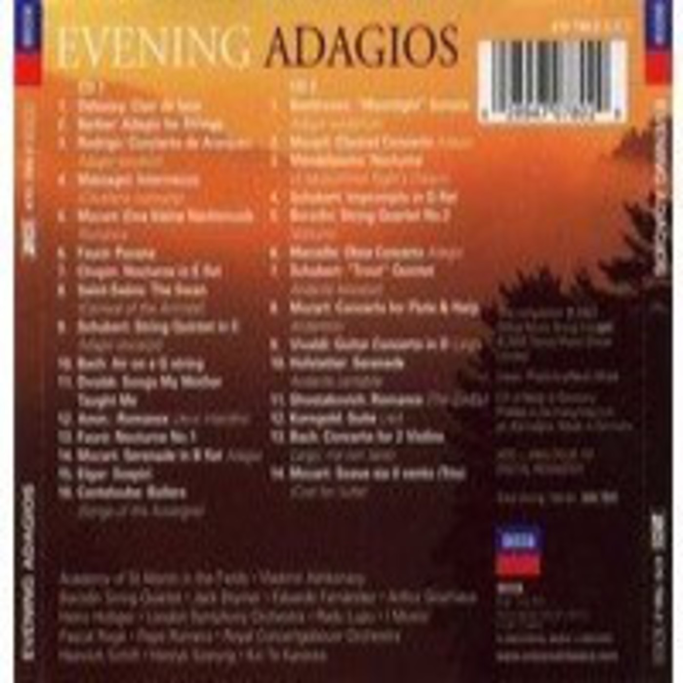 Evening Adagios [2de2] En Música Clásica Para La Relajación Y La