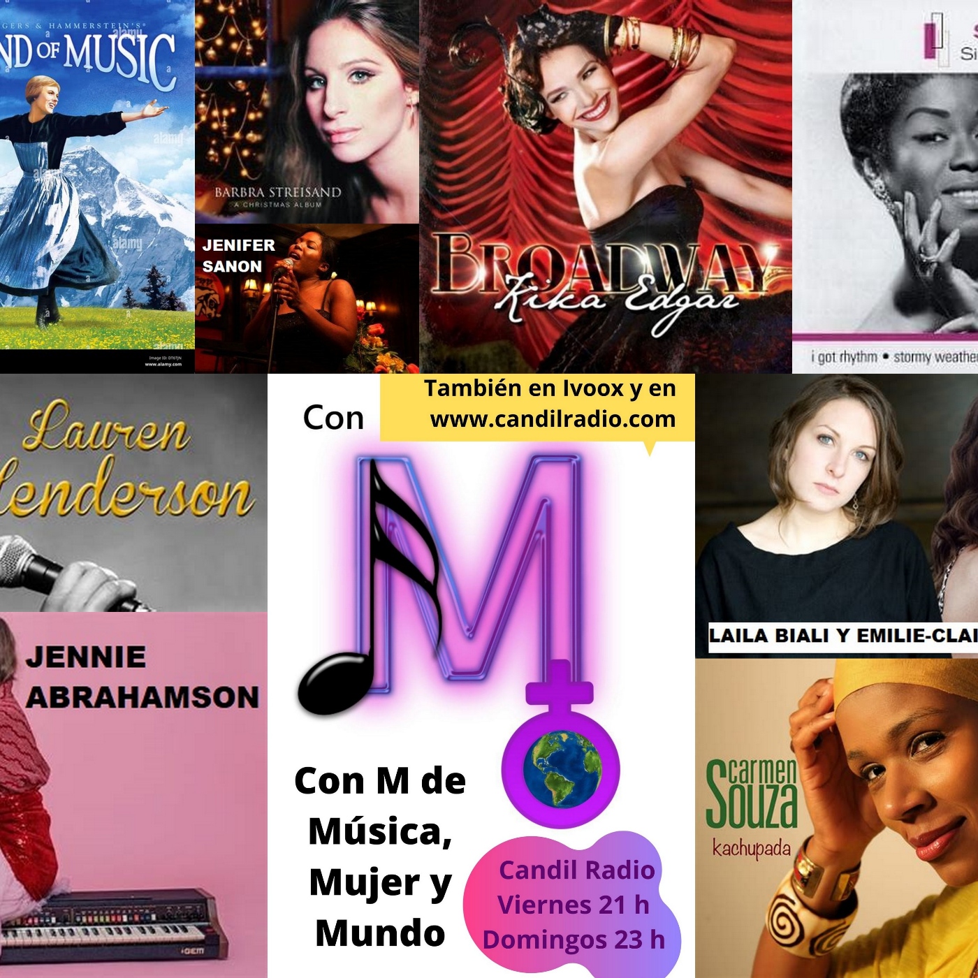 Programa 226: My favorite things - 17-03-2023 - Con M de Música Mujer y Mundo - Podcast en iVoox