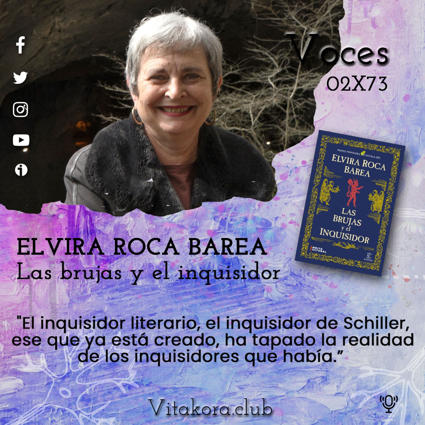Entrevista a Elvira Roca Barea | Las Brujas y el Inquisidor | Premio Primavera de Novela - Voces ...