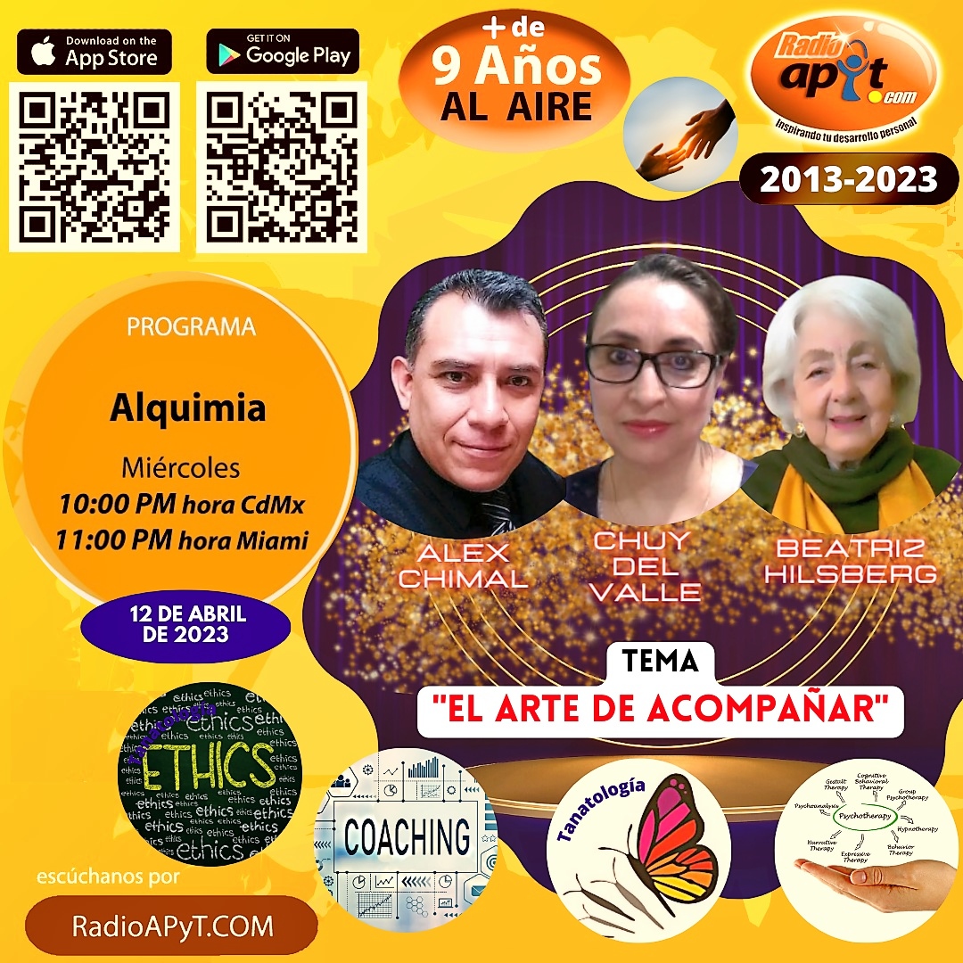 Programa 44 - El Arte de Acompañar - 12 de Abril de 2023 - Alquimia - Radio APyT - Podcast en iVoox