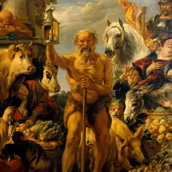 Biografía de Diógenes de Sinope, el hombre que vivía en un barril como un perro. - Biografía de ...