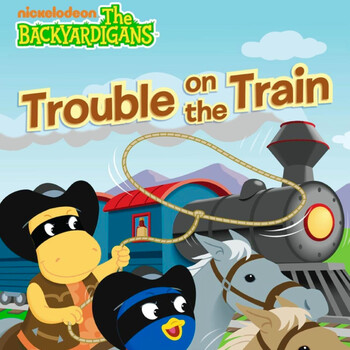 🍔 Stories for Kids Read Aloud 🍔 The Backyardigans Trouble On The Train ...