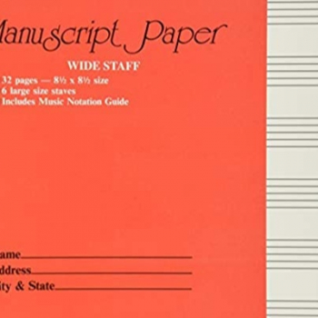 Download ⚡️ [PDF] Wide Staff Manuscript Paper (Red Cover) Ebooks ...