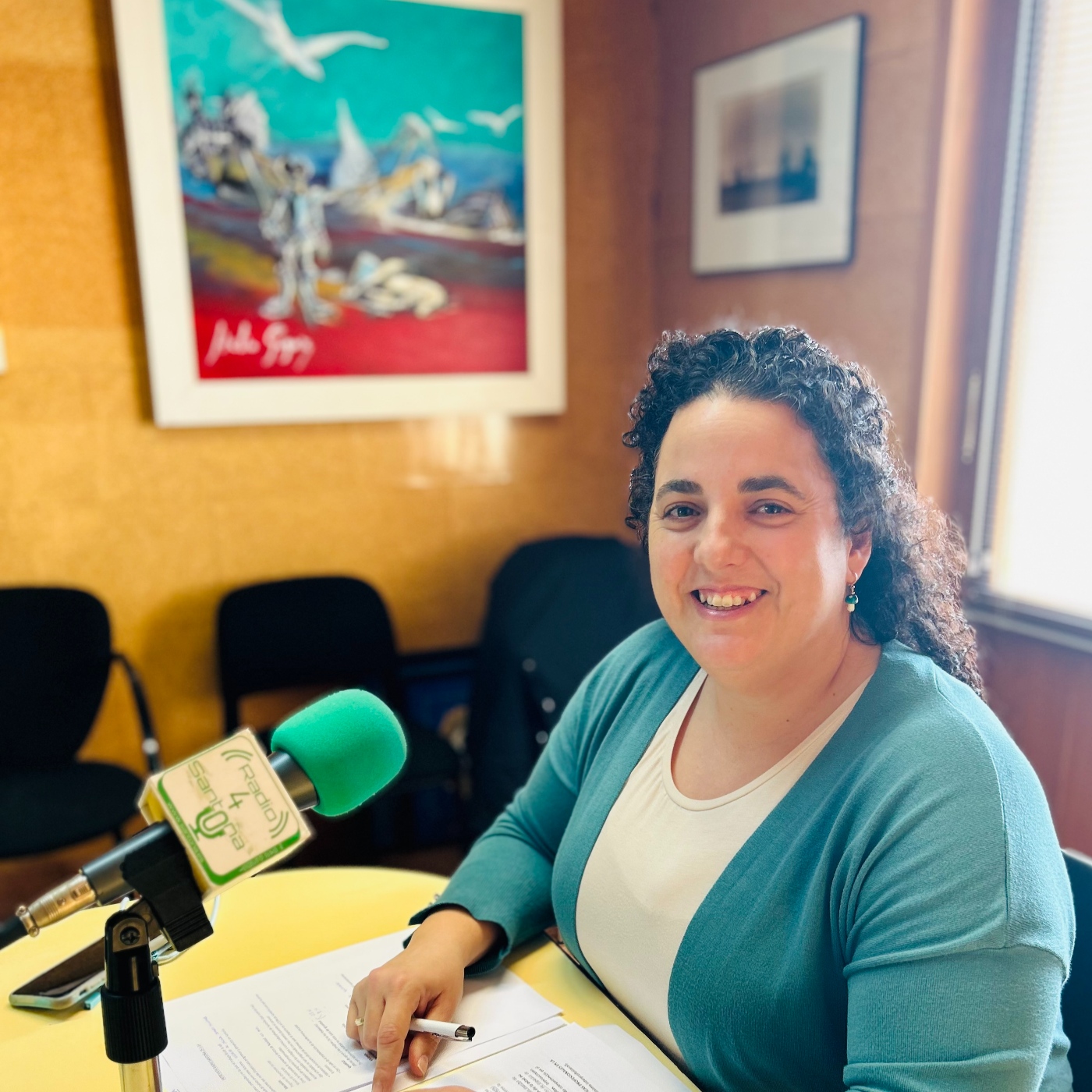 María Calvo, concejala de Empleo, Educación, Igualdad, Vivienda ...