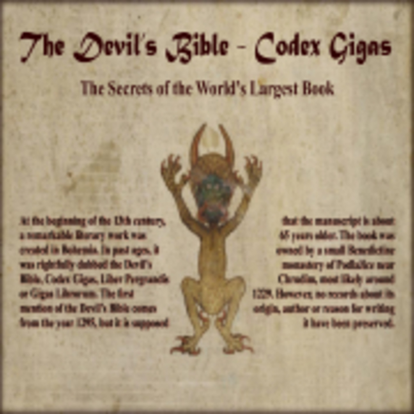 El codex Gigas, La biblia del Diablo - Solo Documental - Podcast en iVoox