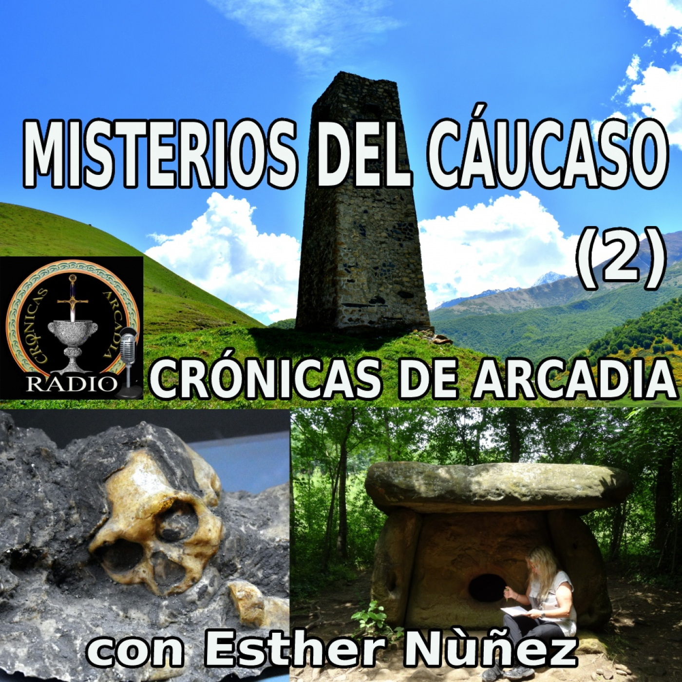 Misterios del Cáucaso, 2. Dólmenes Imposibles, extraños cráneos,Zana la ...
