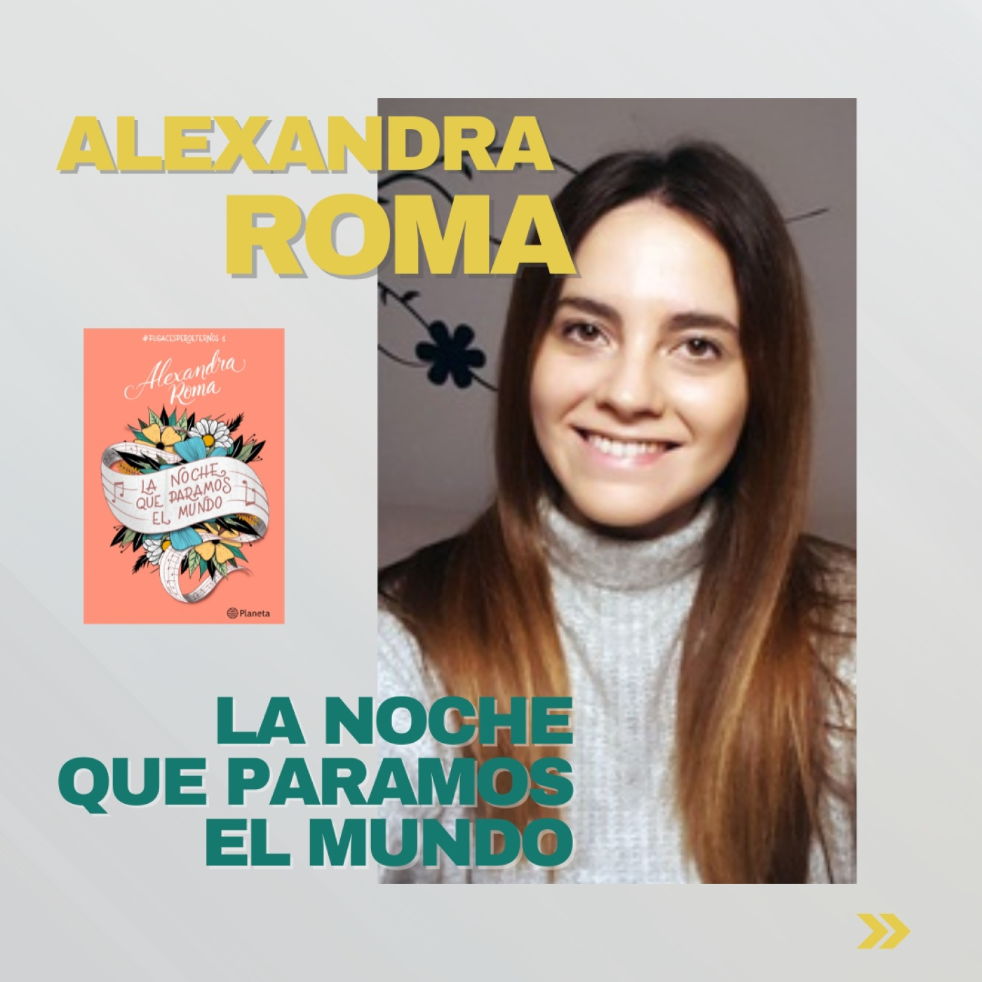 LA NOCHE QUE PARAMOS EL MUNDO - Alexandra Roma - LETRAS ENTRE VINOS ...