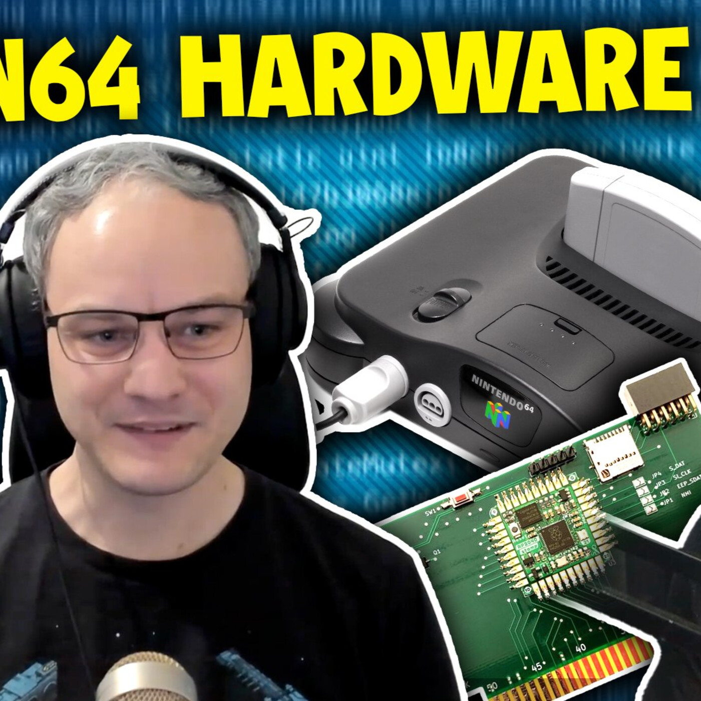 Hacking the N64 using a Pi Pico w/ Konrad Beckmann - Zezcast - Zez Retro / Cathode Ray Podcast ...
