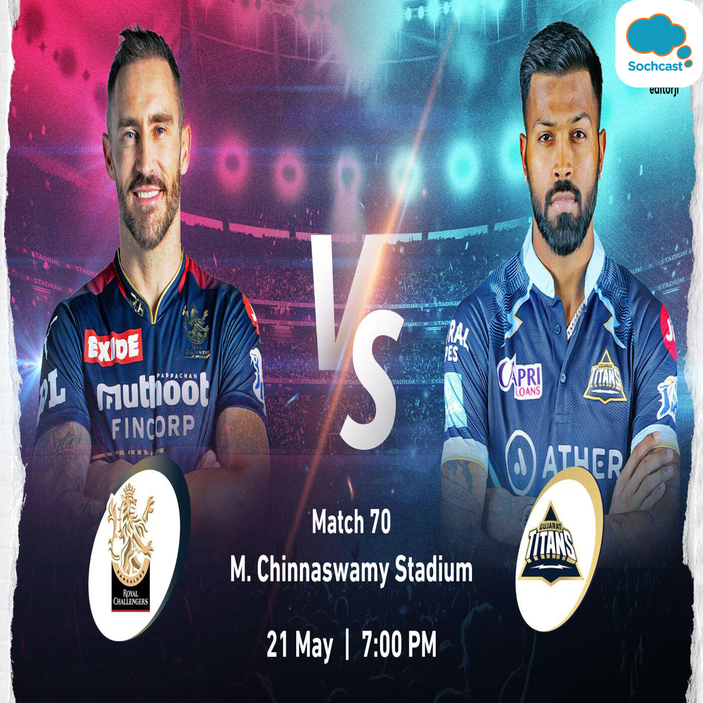 RCB vs GT TATA IPL 2023 Live Today: Bangalore vs Gujarat Preview ...