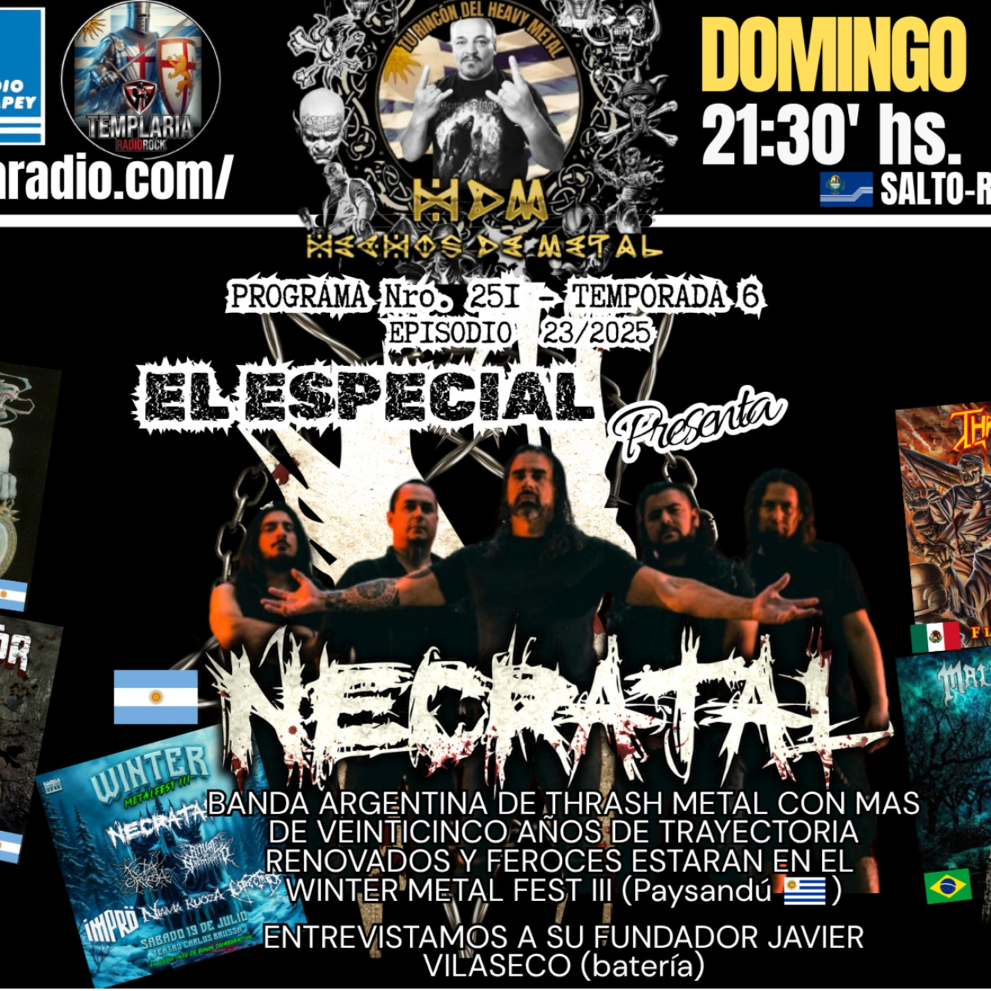HECHOS DE METAL_Programa Nro. 251 Episodio 23 Temporada 6 (06.Julio ...