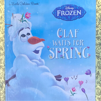 Disney • FROZEN: Olaf Waits For Spring - Lei’s Little Golden Books ...