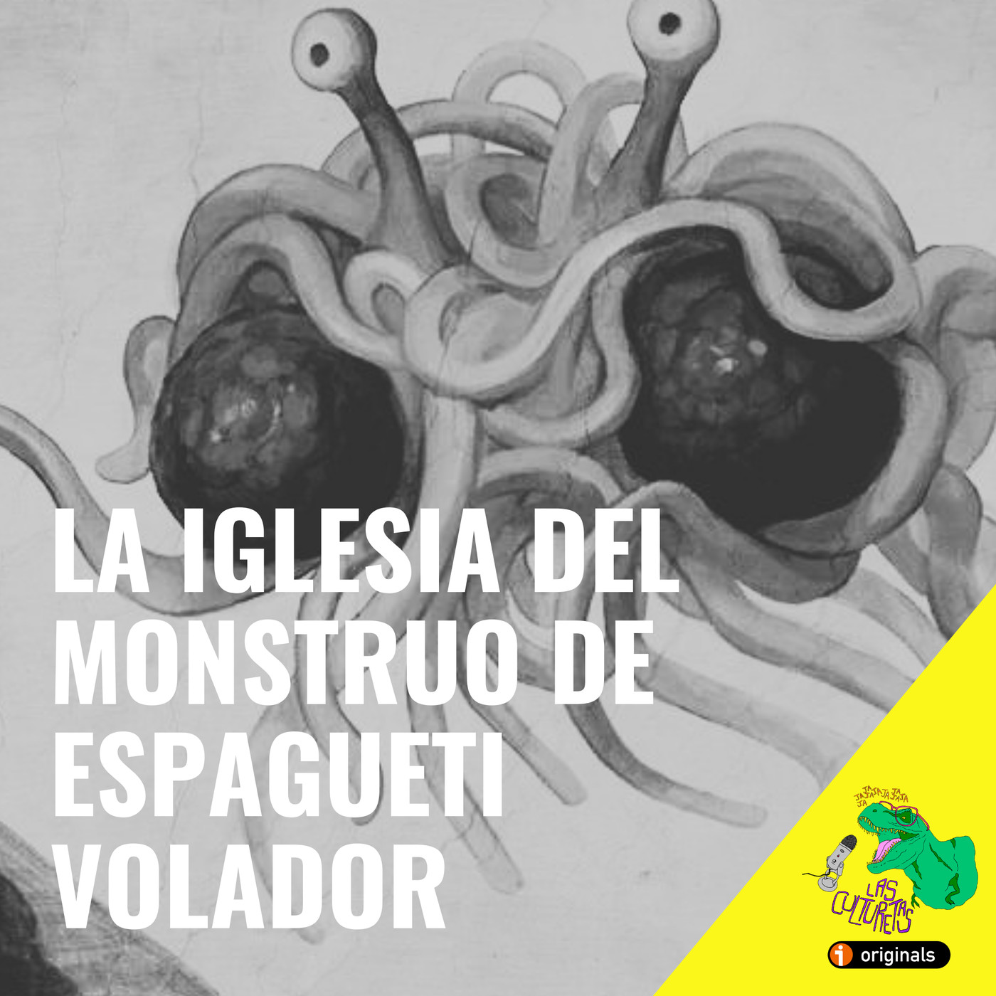 Monstruo De Espagueti Volador Gigante