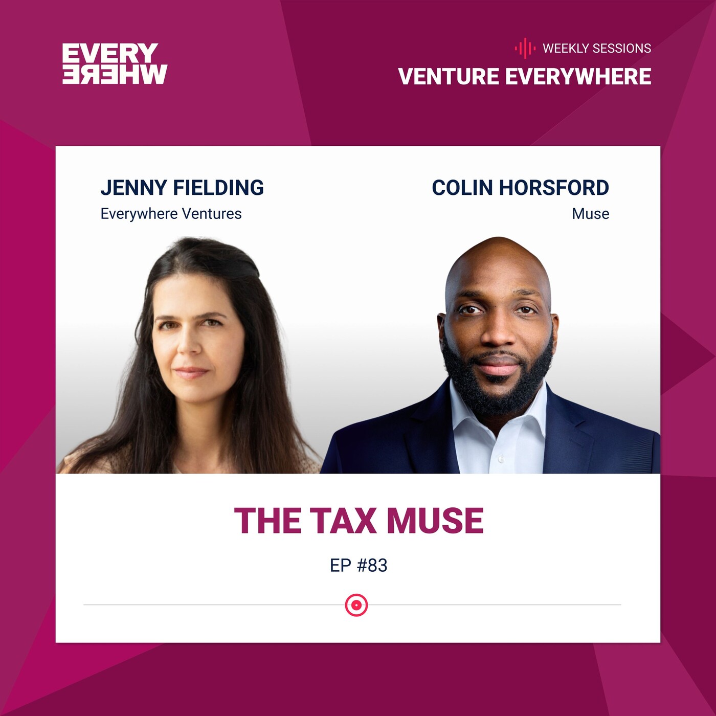 The Tax Muse: Colin Horsford with Jenny Fielding - Venture Everywhere ...