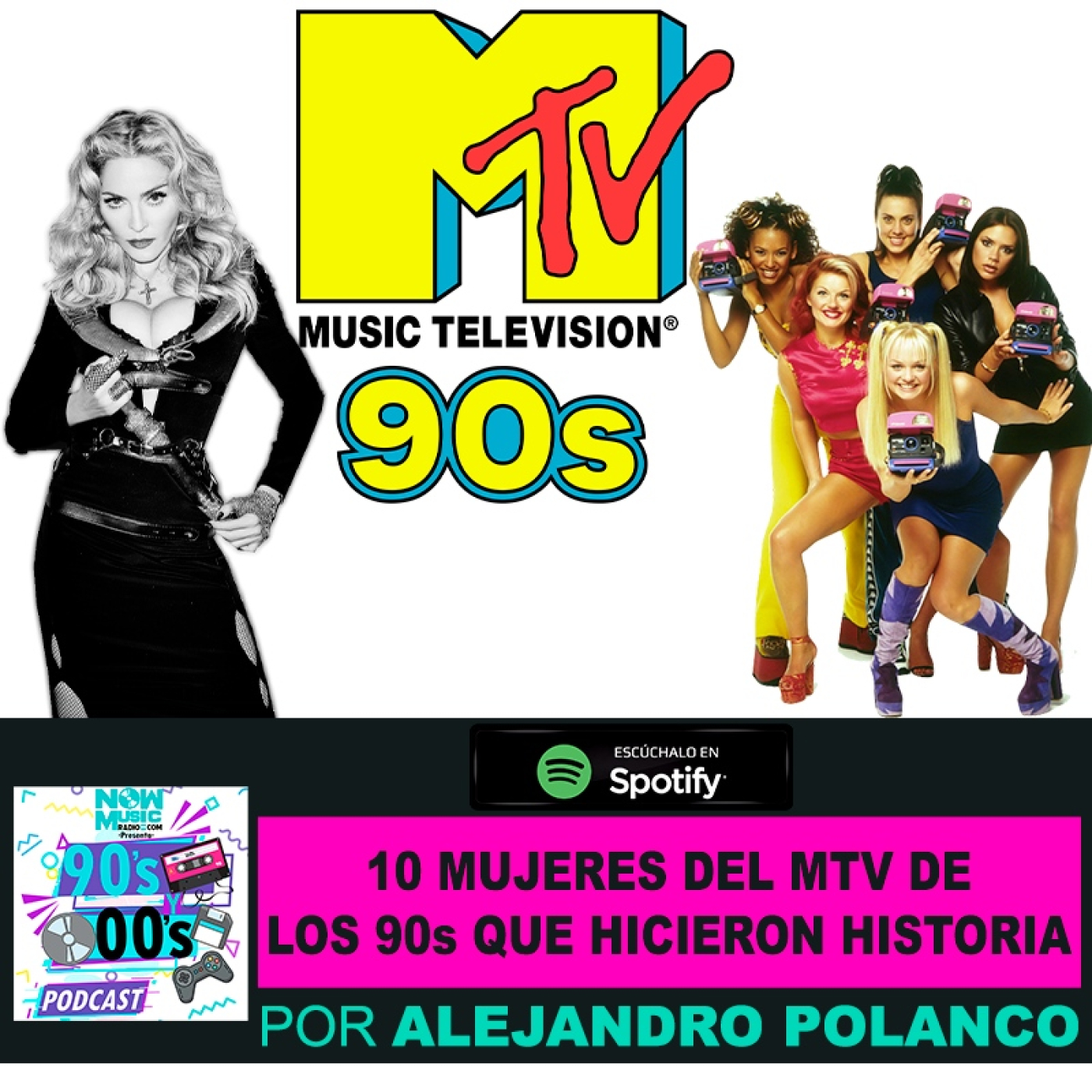 10 Mujeres del MTV de los 90s que hicieron historia - 90s y 00s Podcast - Podcast en iVoox