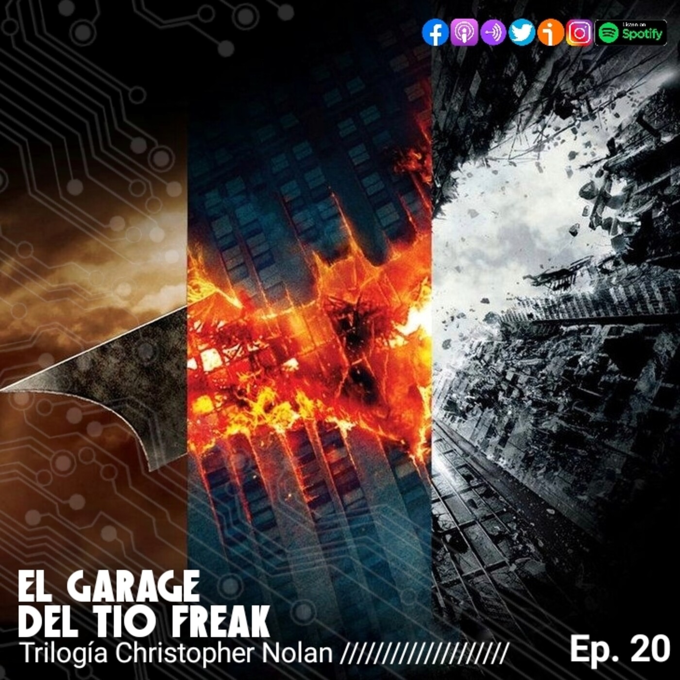 20 Especial Batman trilogia de Nolan - EL GARAGE DEL TIO FREAK ...