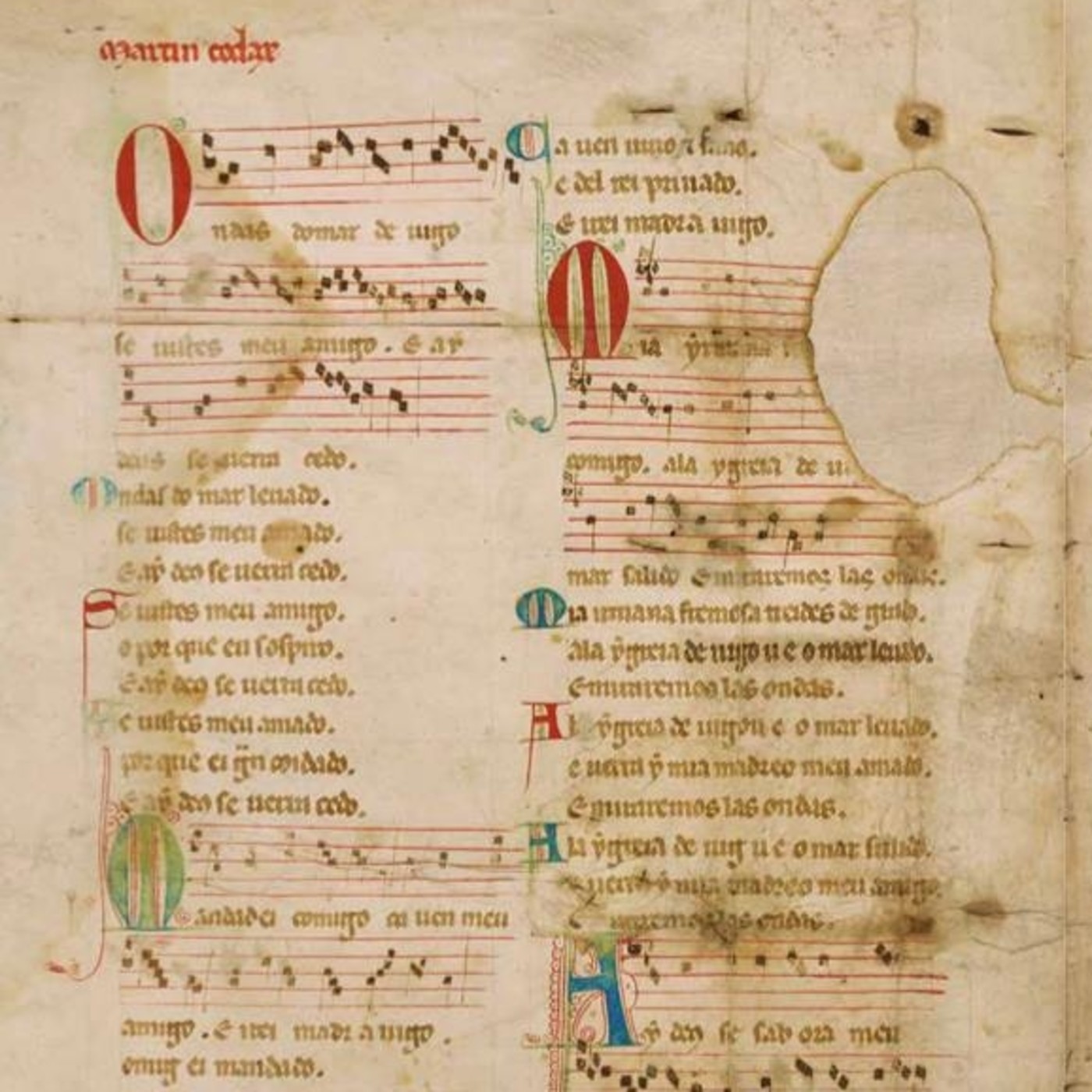 Recitado Cantiga de Martín Códax en As cantigas de amigo en mp3(21/11 a ...