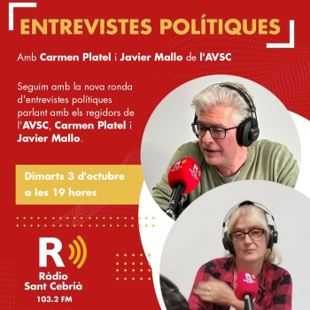 Entrevista amb Carmen Platel i Javier Mallo de l'AVSC - Entrevistes ...