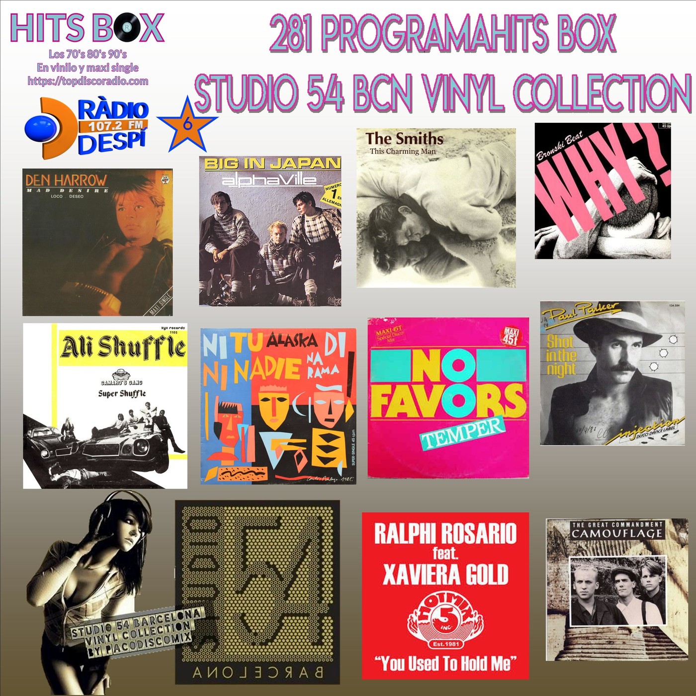 281 Programa Hits Box Studio 54 Barcelona Vinyl Collection en HITS BOX ...