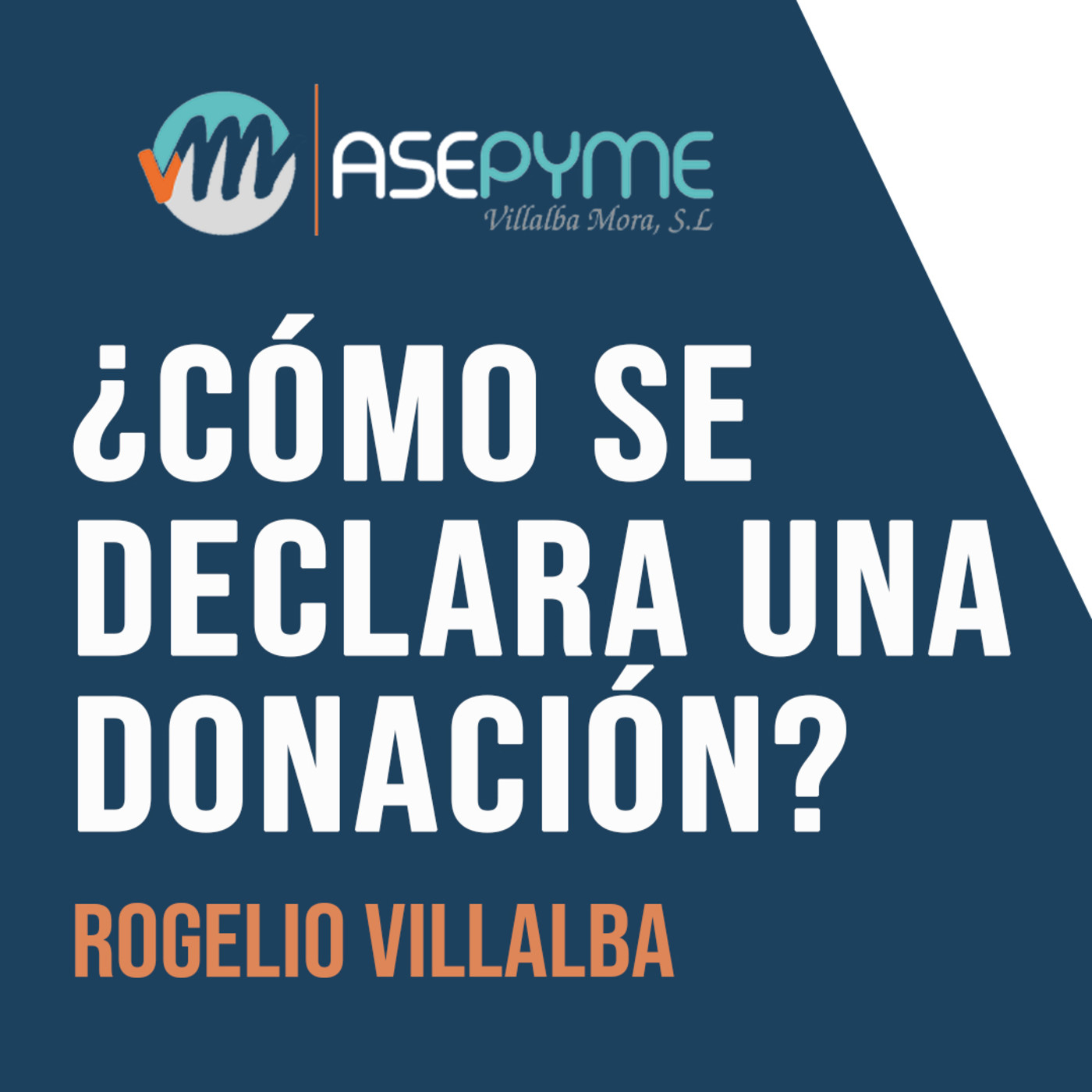 ¿Cómo TRIBUTA una DONACIÓN en la RENTA? - Rogelio Villalba Garcia ... ¿Cómo TRIBUTA una DONACIÓN en la RENTA? - Rogelio Villalba Garcia ...