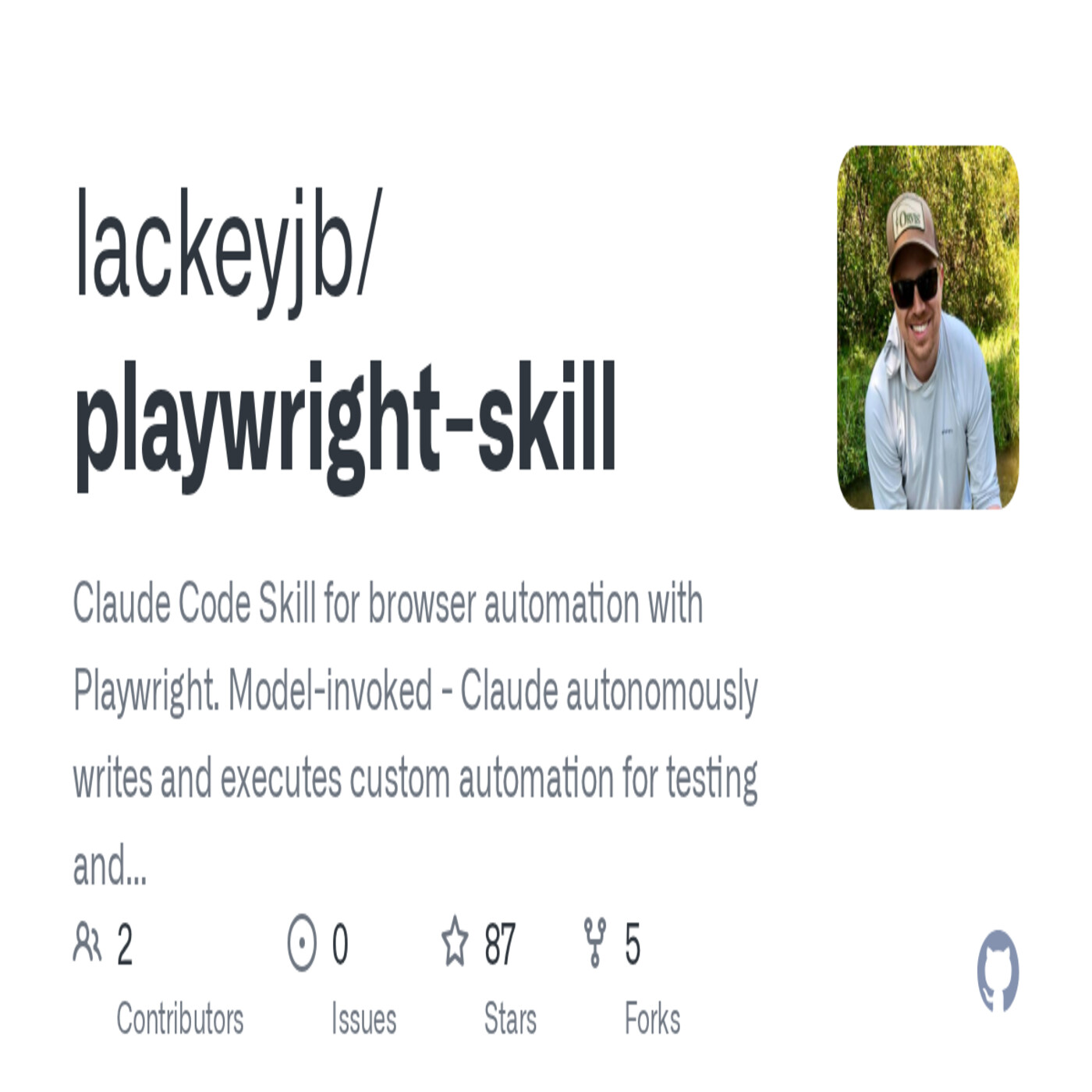 GitHub - lackeyjb/playwright-skill: Claude Code Skill for browser automation with Playwright ...