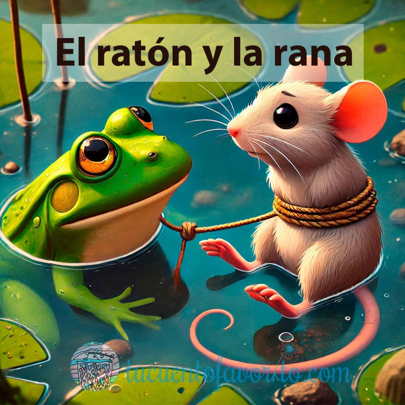 Fábula 'El ratón y la rana' - Fábulas populares con moraleja - Podcast ...