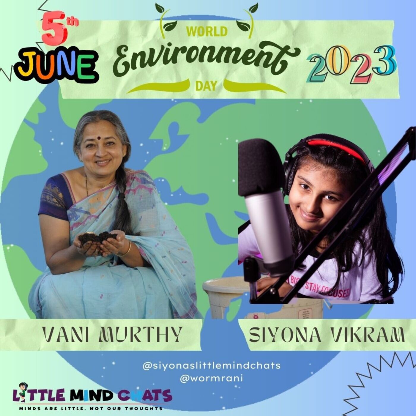 World Environment Day 2023 with Mrs Vani Murthy - Little Mind Chats ...