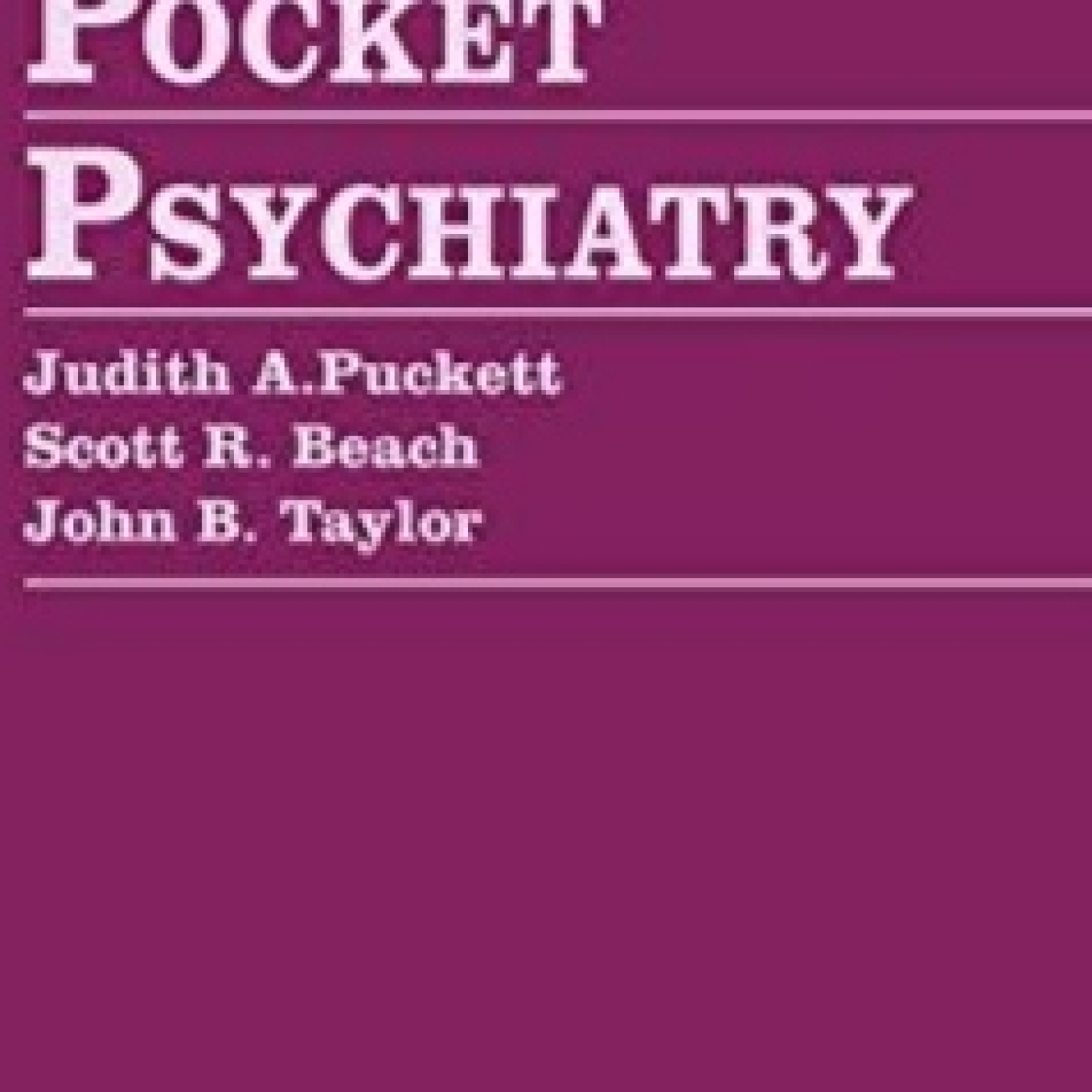 PDF KINDLE DOWNLOAD Pocket Psychiatry (Pocket Notebook Series) android ...