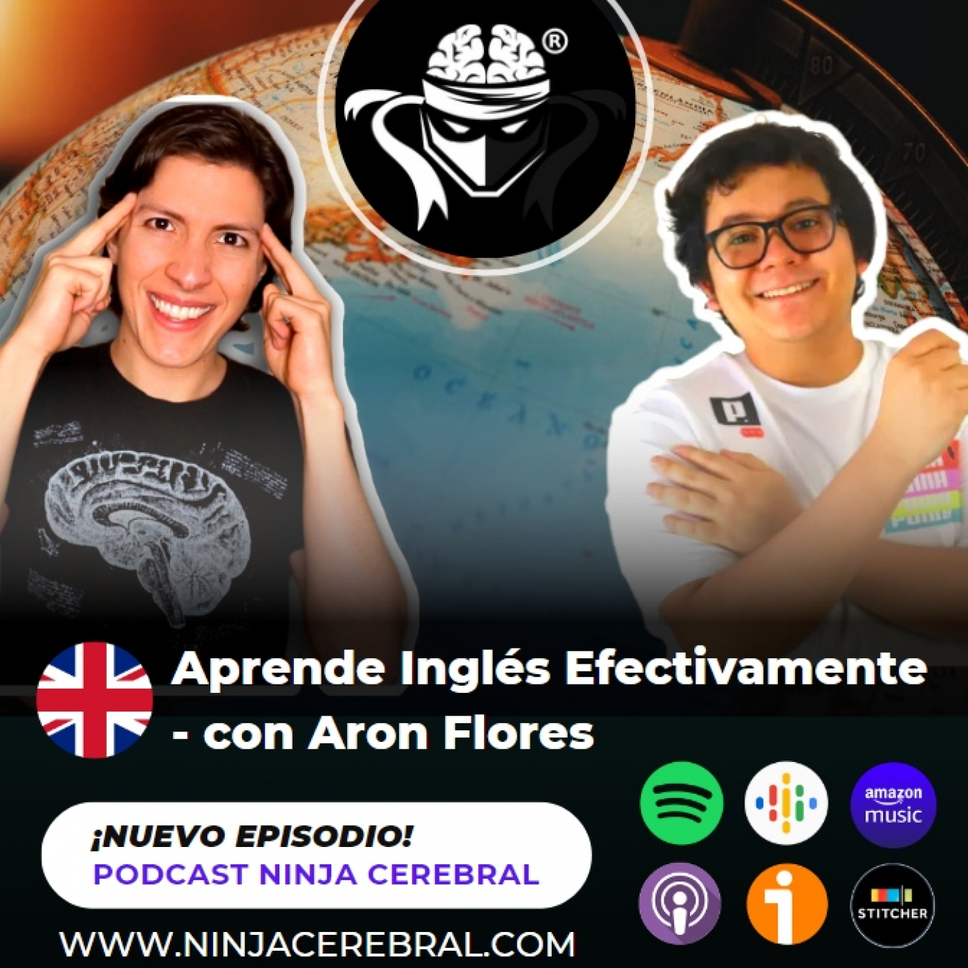 066. Cómo Aprender Inglés Efectivamente - con Aron Flores - Ninja Cerebral - Métodos de Estudio ...
