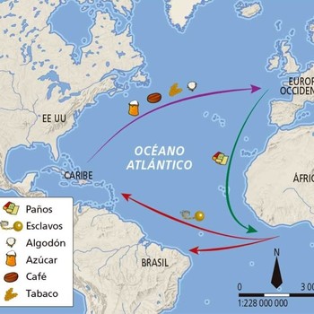 El comercio triangular - La historia en dos minutos - Podcast en iVoox