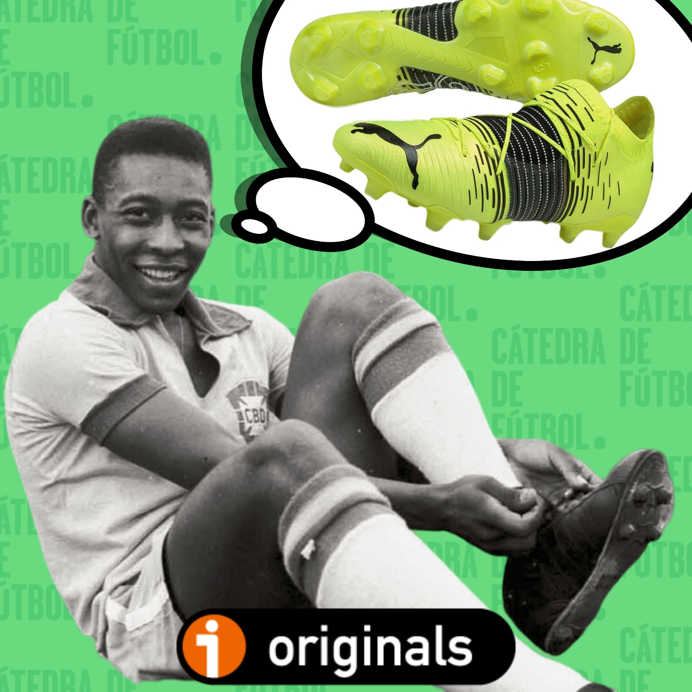 ¿Qué hubiera sido de Pelé con botas modernas? | Historia y Evolución de ...