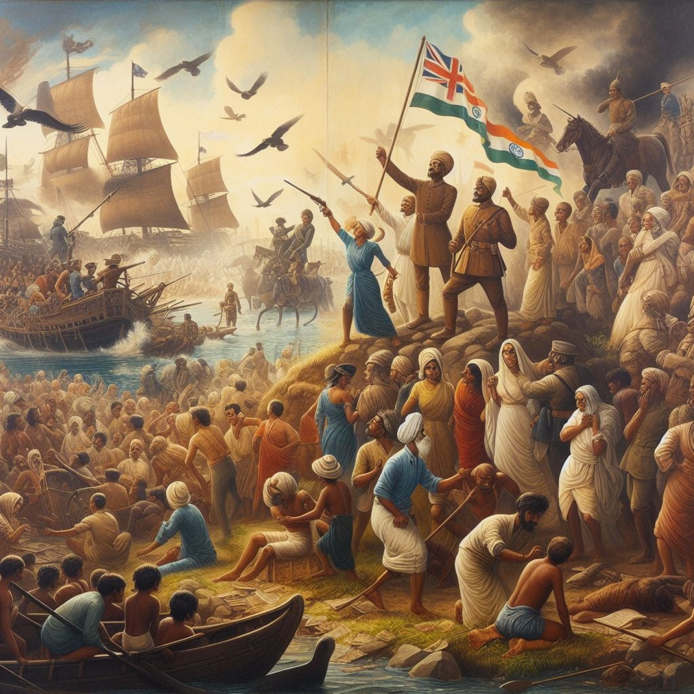 El ascenso y la caída del Raj Británico - Docuhistoria - Podcast en iVoox