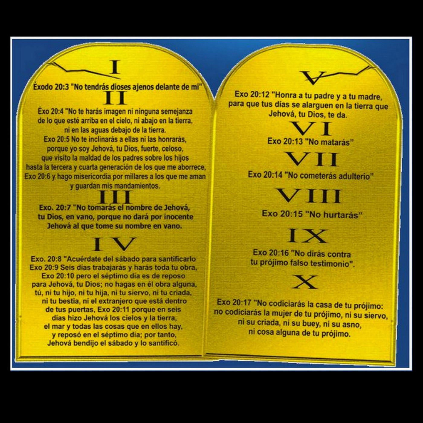 Exodo 20 :14 no cometeras adulterio en EXODO en mp3(07/02 a las 14:46: ...