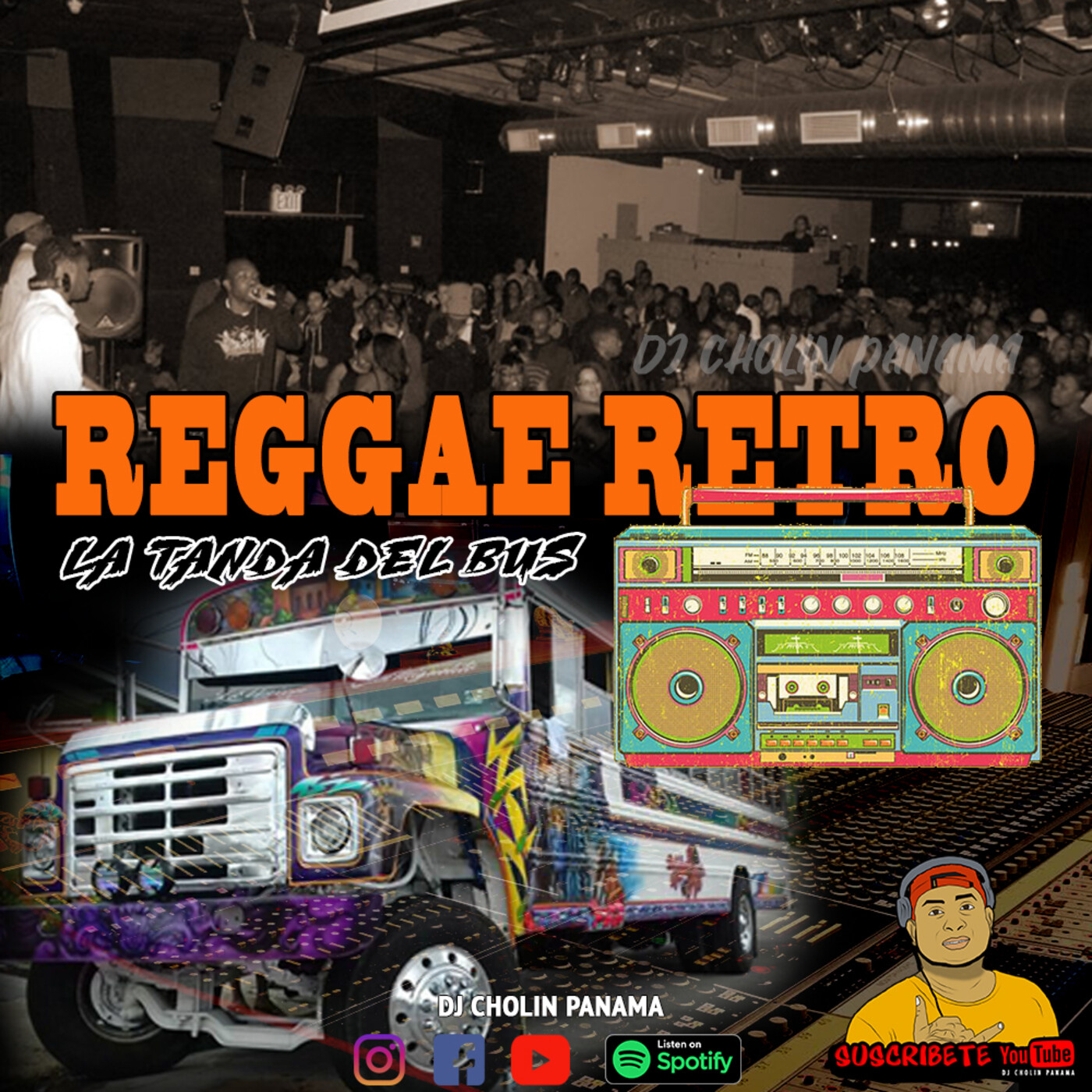 Reggae Retro OldTime (La Tanda del bus) - @DjCholinPanama - DJ CHOLIN ...