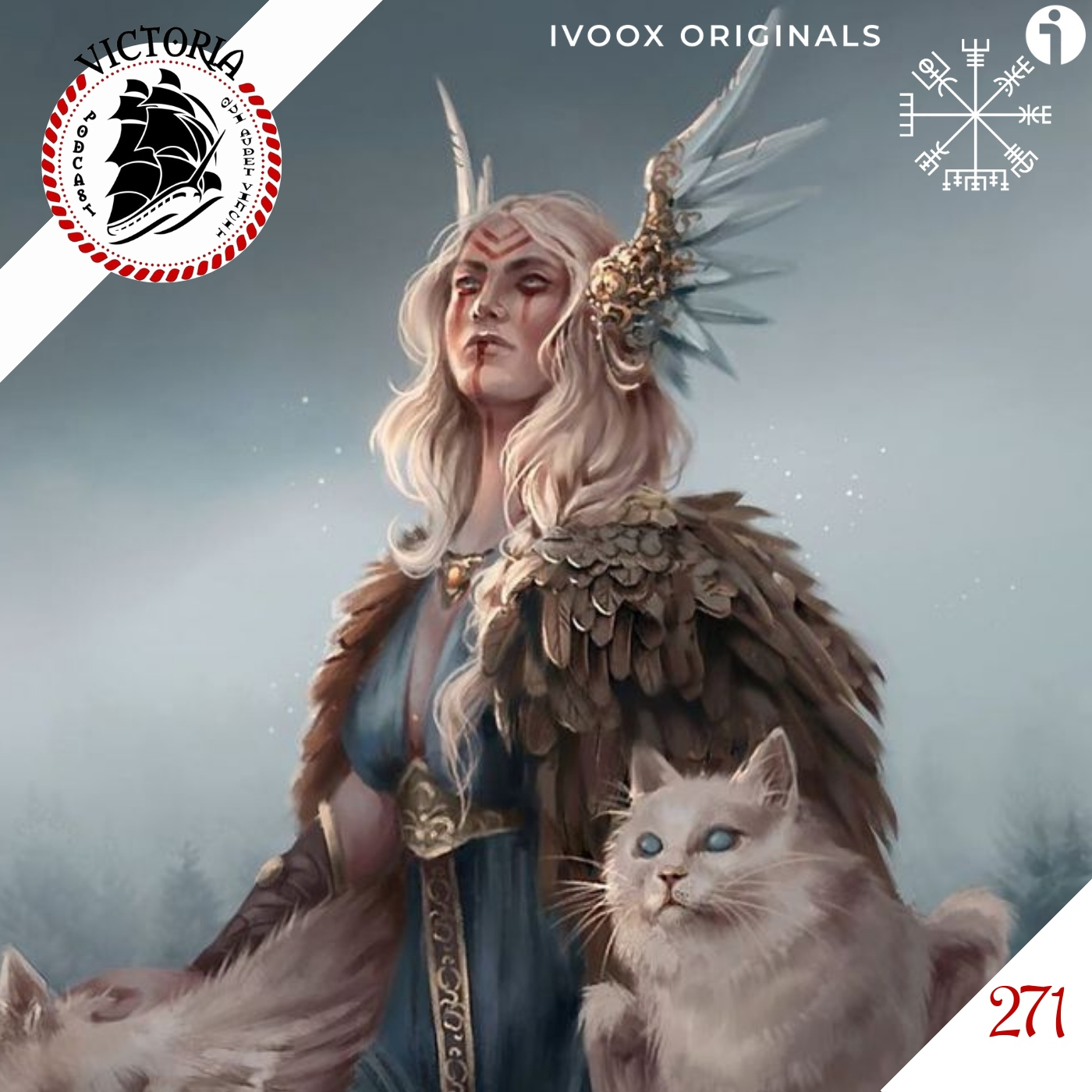 V273 💫 Freya, Reina de las Valkirias - Mitología Nórdica - Victoria ...