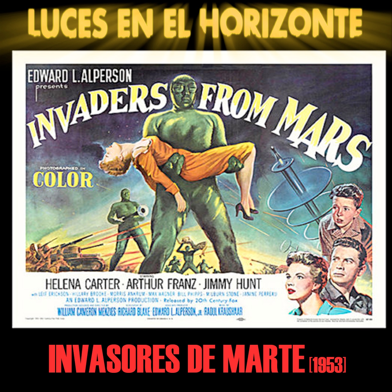 Invasores de Marte (1953) - Luces en el Horizonte - Luces en el ...