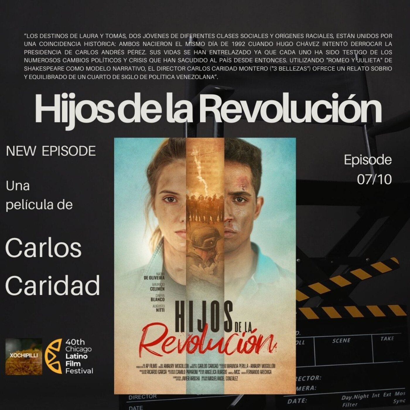 Carlos Caridad⁠ director de la película titulada “⁠Hijos de la ...