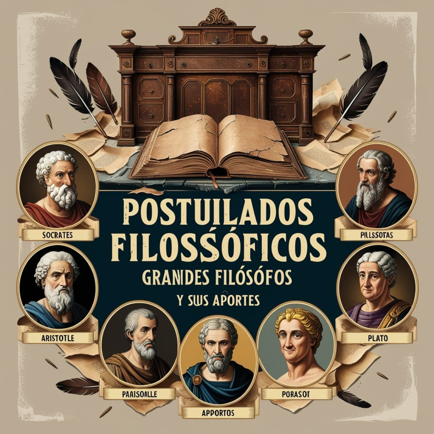 Postulados filosóficos. Grandes filósofos y sus aportes a la educación ...