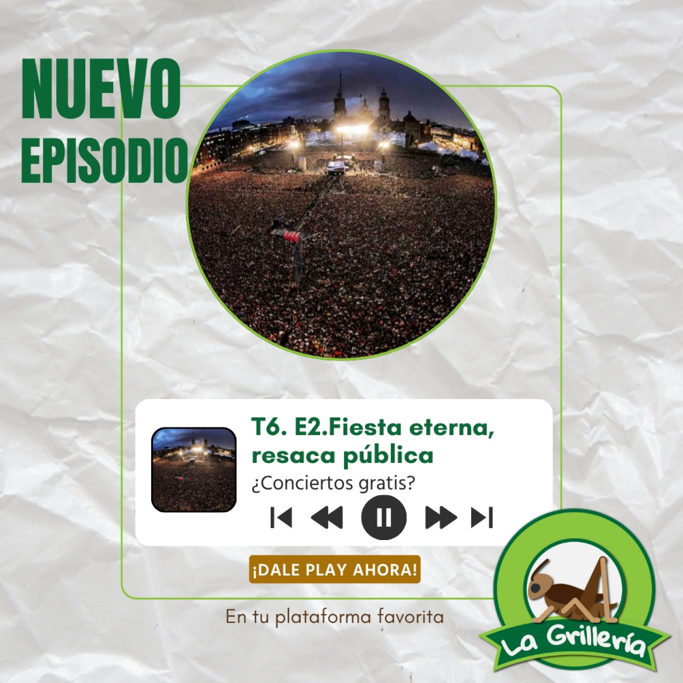 Fiesta eterna, resaca pública. ¿Conciertos gratuitos? - La Grillería ...