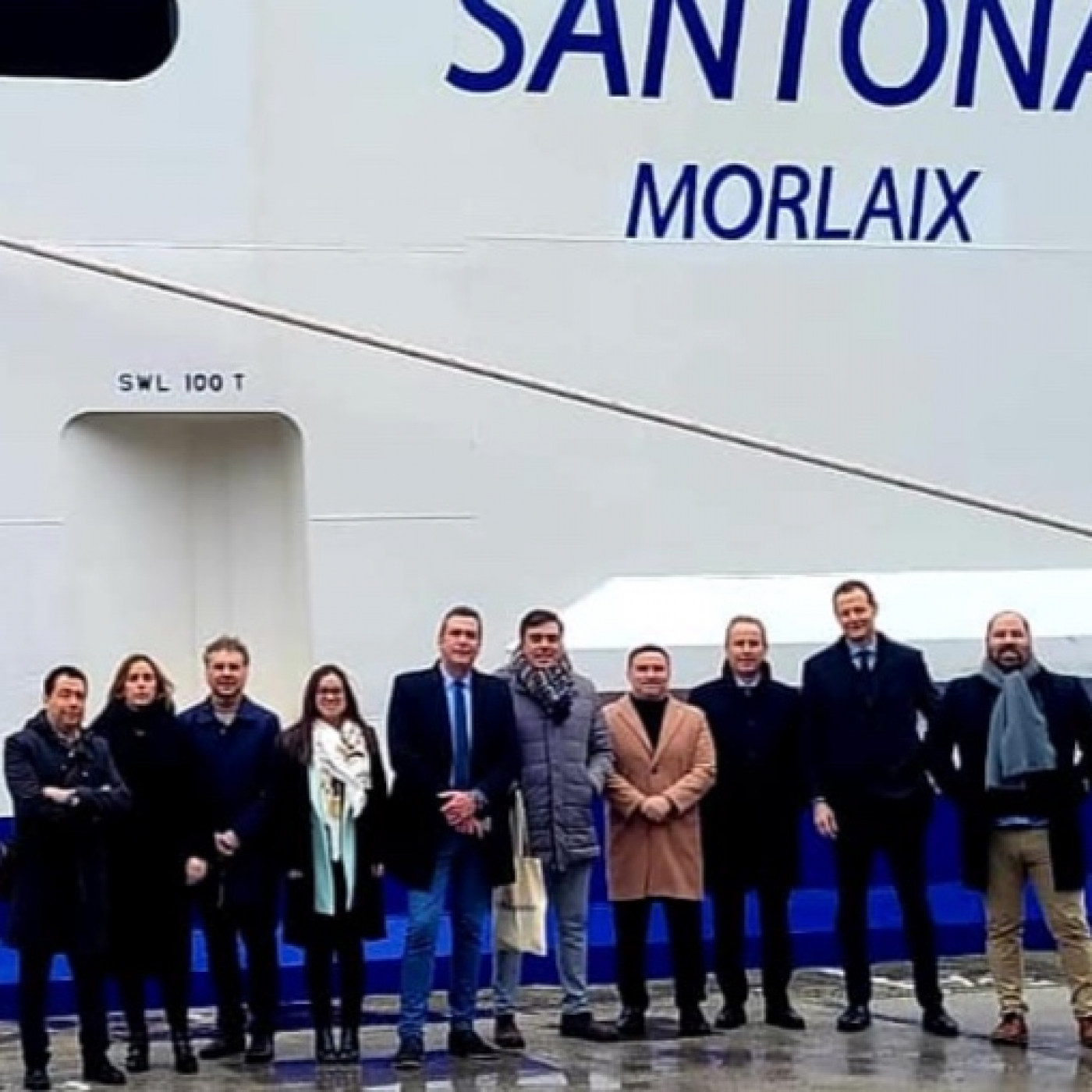 El nuevo buque 'Santoña' de Brittany Ferries viaja por primera vez de ...