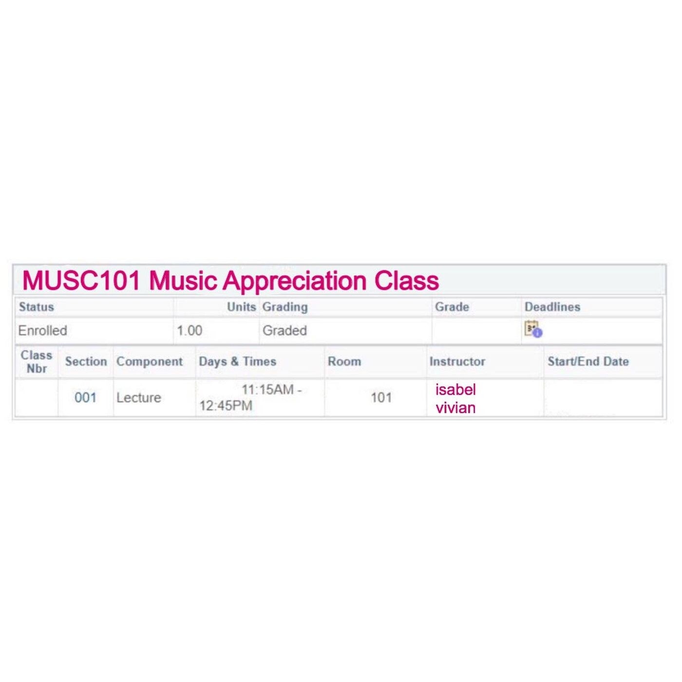 MUSC101 Music Appreciation Class - Podcast en iVoox