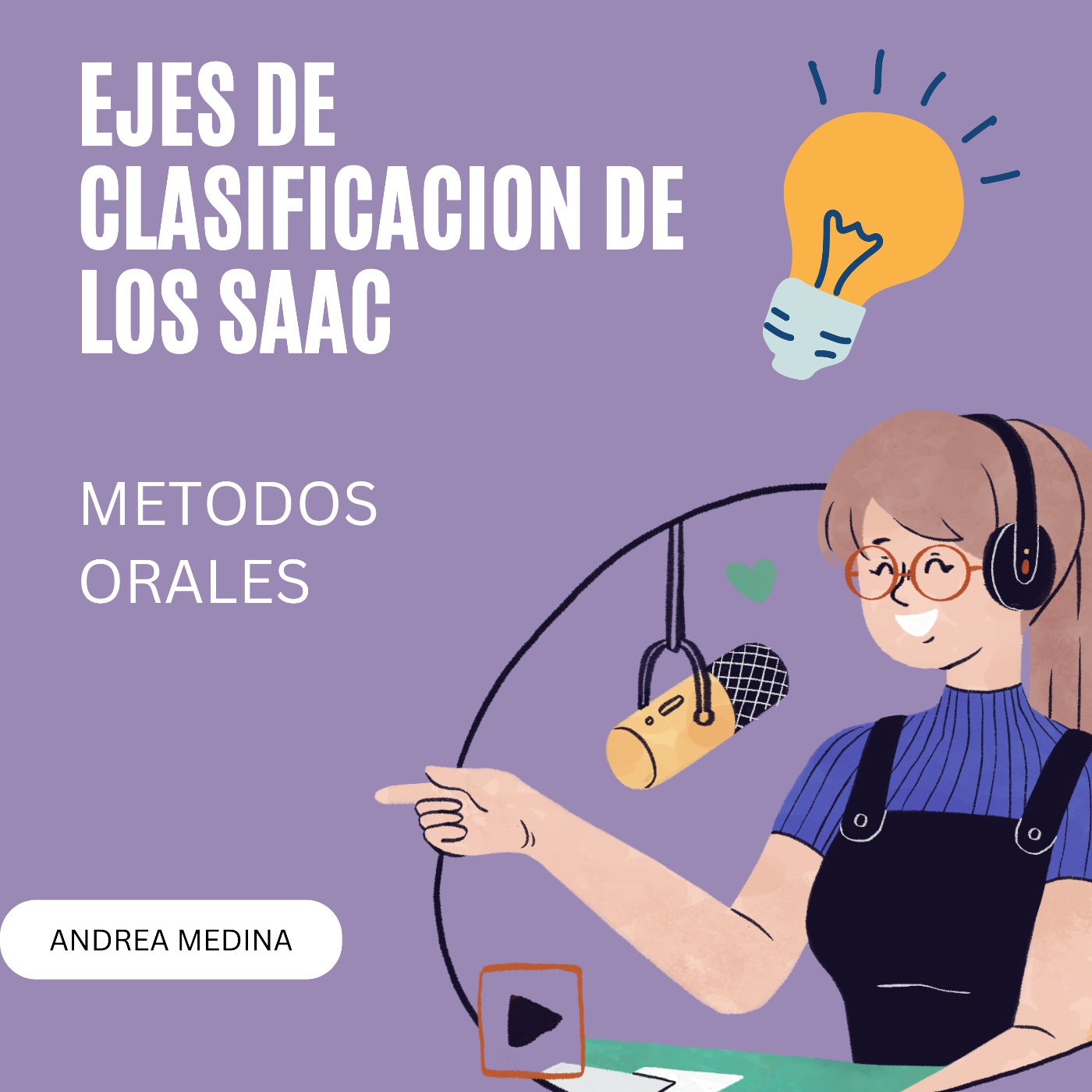 EJES DE CLASIFICACION DE LOS SAAC -METODOS ORALES - Podcast en iVoox