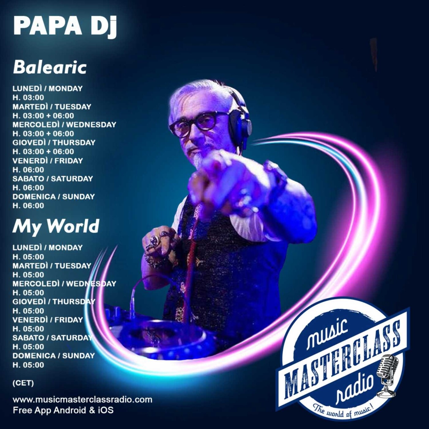 Balearic Lounge #846 "MusicMasterClassRadio" By Papa Dj. 2023-10-17 H ...