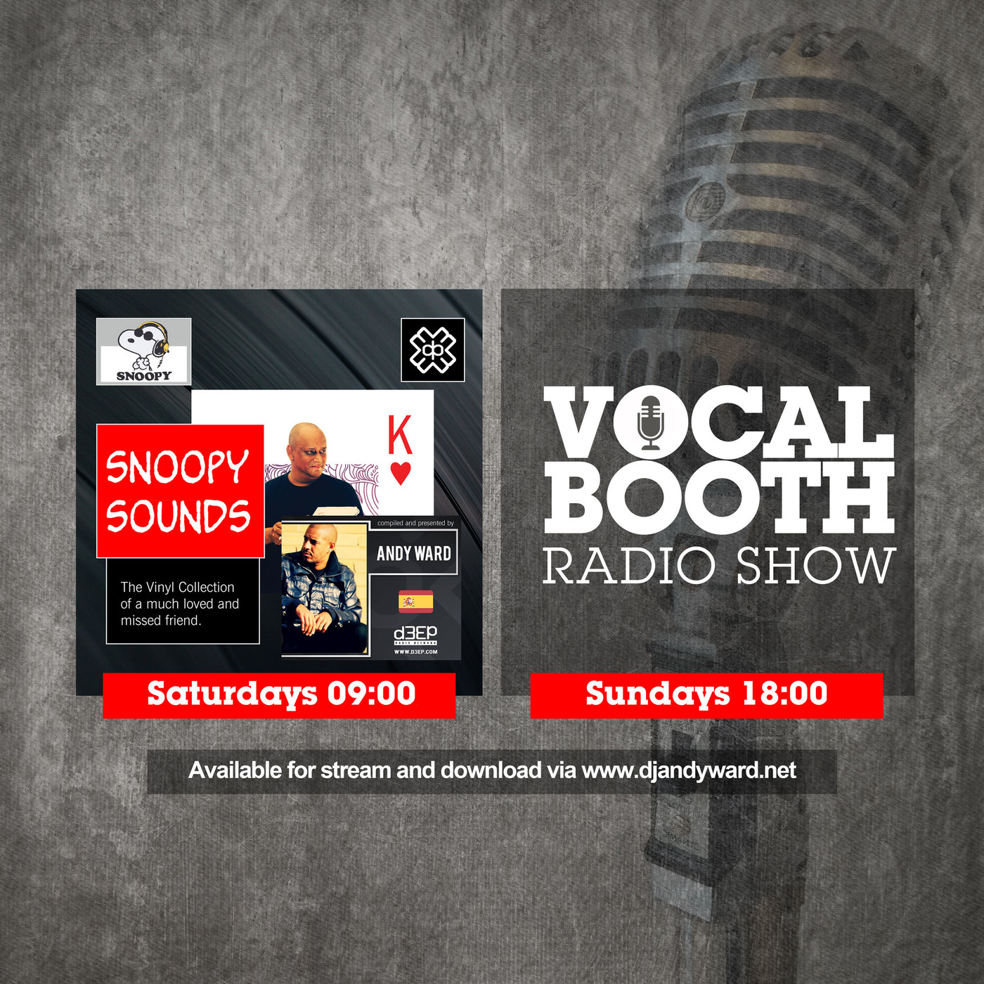 17th December 2023: The Vocal Booth Radio Show. - Andy Ward Mixes ...