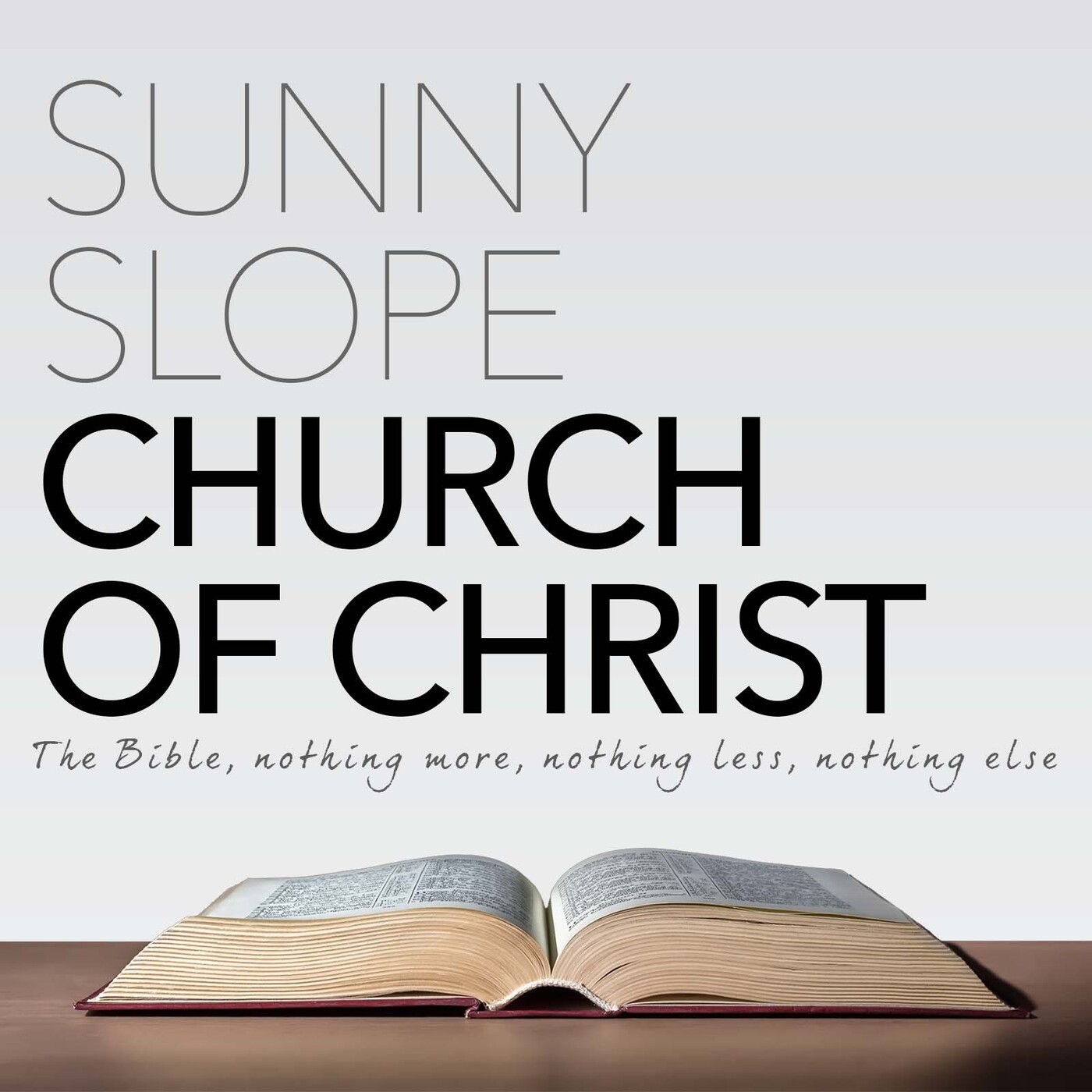 SUNDAY BIBLE CLASS (04.21.24) - Sunny Slope Church of Christ - Podcast ...