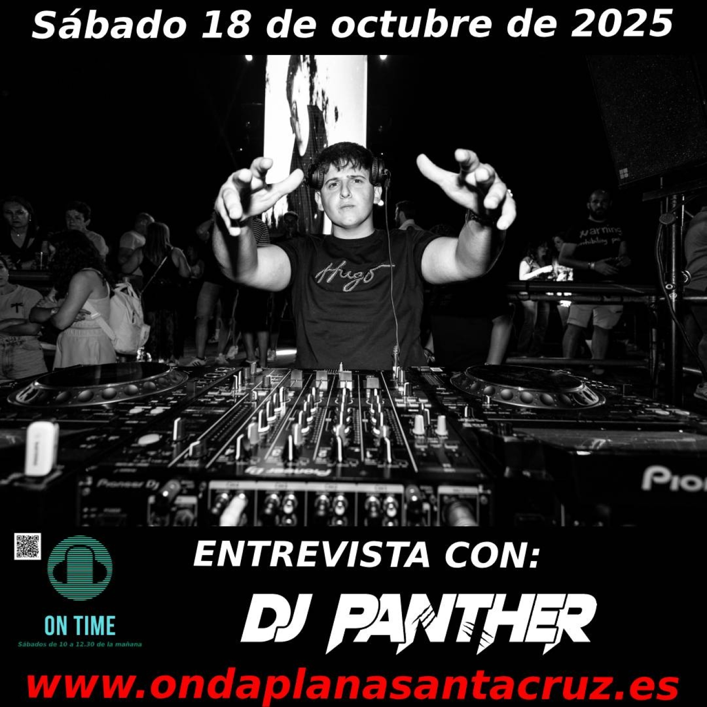 Entrevista con DJ PANTHER en ON TIME - Podcast en iVoox