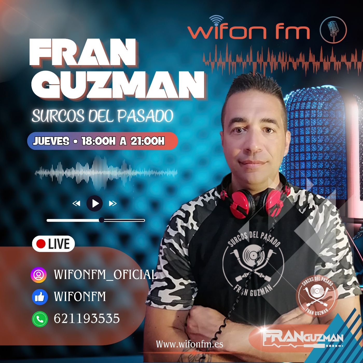 Fran Guzman - Surcos del Pasado 90s-2000s - Podcast en iVooxpag.3